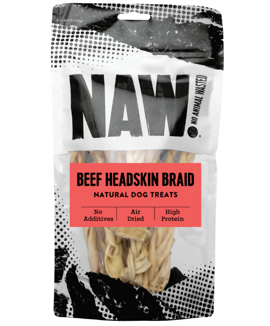 Beef Braided Head Skin (100g) – NAW